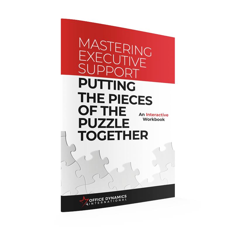 Mastering Executive Support - Downloadable Interactive Workbook ...